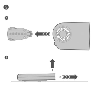 DEFA grelnik kabine Termini II 430068 - Ctek.si